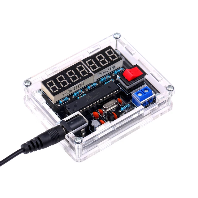 10MHZ FREQUENCY METER DIY Kit Frequency Counter AVR Frequency with K8B6 ...