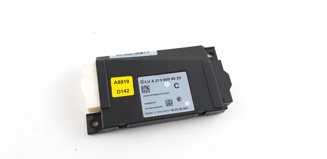 MERCEDES-BENZ E-CLASS W213 Ignition Control Module A2139008520 / A8819 ...