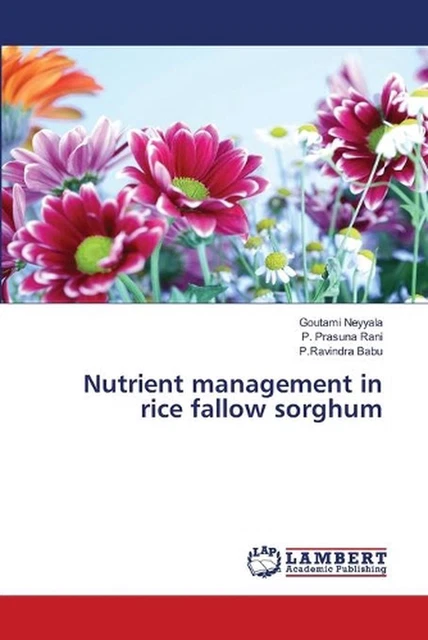 NUTRIENT MANAGEMENT IN rice fallow sorghum by Goutami Neyyala (English ...