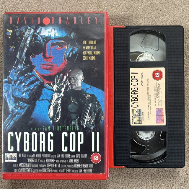 CYBORG COP 2 VHS Video Tape (Columbia 1993, Sam Firstenberg, David ...