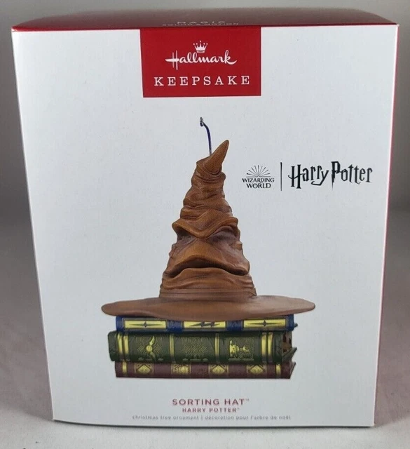 2022 HALLMARK HARRY Potter Sorting Hat Magic Sound & Motion Ornament ...