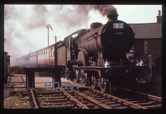 35MM SLIDE - ex LNER 64249 at Caister w/ Yarmouth - Derby 7.57. £2.70 ...
