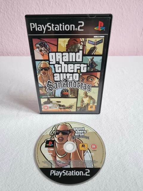 SONY PLAYSTATION 2 - PS2 - Gioco - GRAND THEFT AUTO SAN ANDREAS - GTA ...