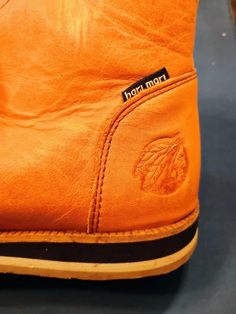 HARI MARI NOKONA Adobe Desert Boots Men's Sz 10 Leather Golden Tan New ...