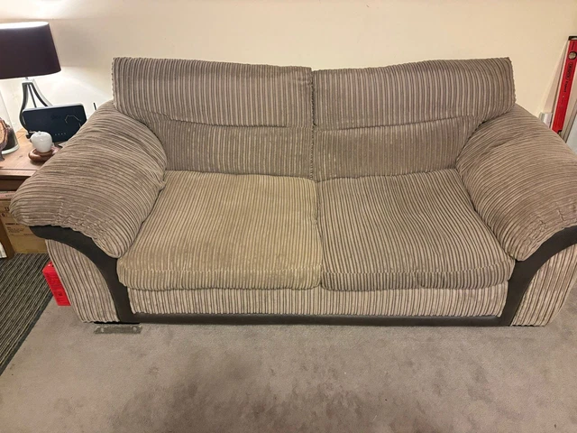 DFS LARGE DOUBLE Sofa Bed, Only Bought For Spare, Only Used Once. £78. ...