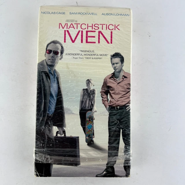 MATCHSTICK MEN VHS Video Tape Nicolas Cage, Alison Lohman £4.69 ...