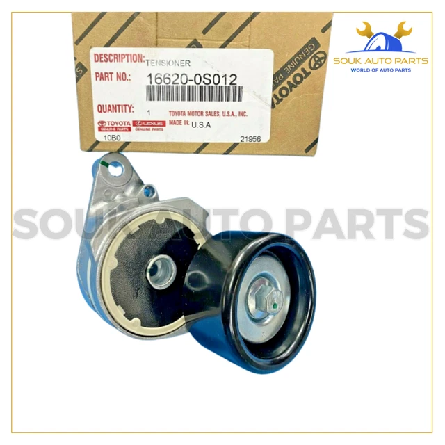 16620-0S012 GENUINE TOYOTA Lexus SERPENTINE BELT TENSIONER ASSY LAND ...