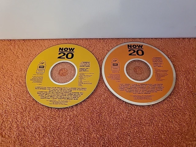 NOW THAT'S WHAT I Call Music 20 CD! Discs Only. £9.99 - PicClick UK