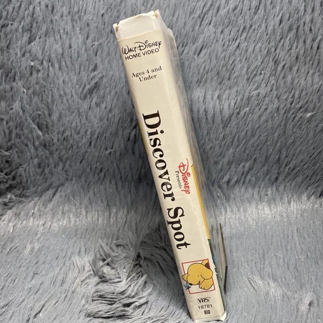 DISCOVER SPOT VHS Disney Educational Preschool Eric Hill Creativity ...