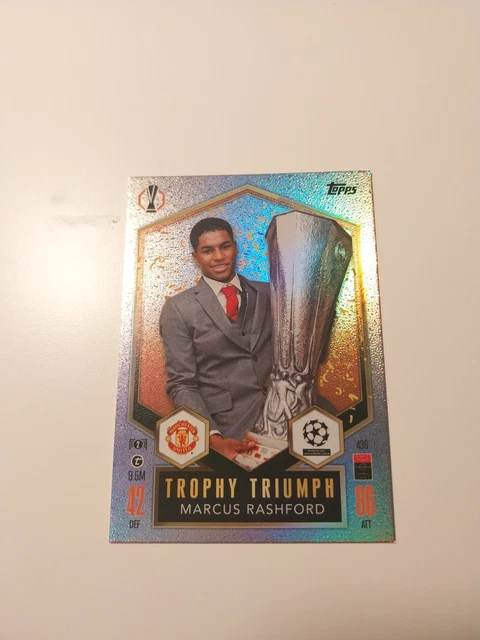 CARTA TOPPS MARCUS Rashford Trophy Triumph 24-25 EUR 5,00 - PicClick ES