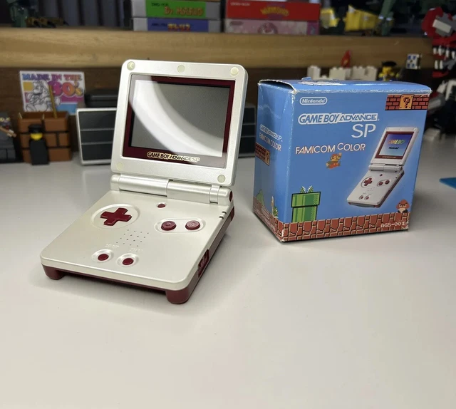 NINTENDO GAME BOY Advance SP Edition Famicom avec Boîte/ In Box EUR 154 ...
