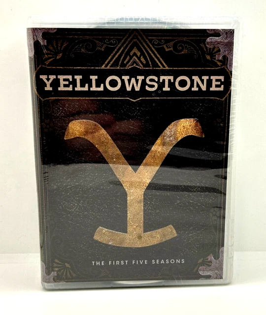 SEASON 1-5 YELLOWSTONE DVD Box Set Complete Cowboy Series 53 Ep Kevin ...