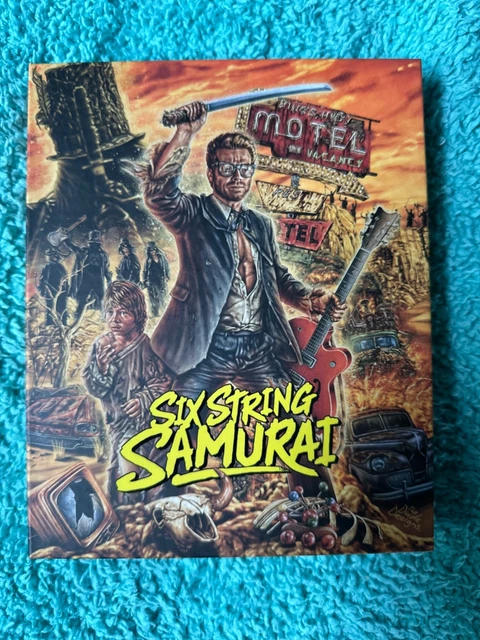 SIX STRING SAMURAI 4k UHD Blu-ray Vinegar Syndrome Limited Edition New ...
