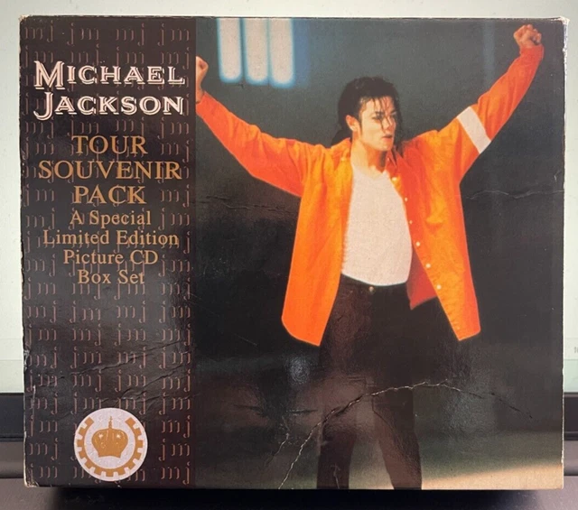 MICHAEL JACKSON - Tour Souvenir Pack Limited Edition Picture - BOX 4 CD ...