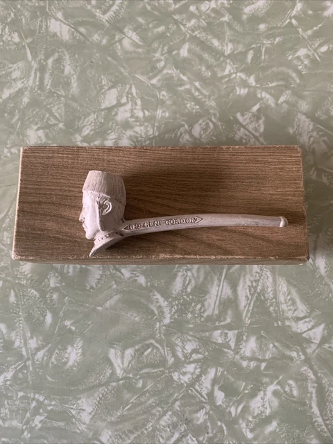 OLD CUTTY CLAY Pipe Number 89 Military Figure General Gordon Of ...