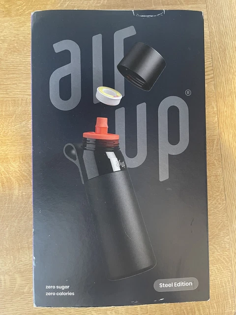RARE AIR UP Special Edition Bottle - Steel - Pitch Black 480ml & Six ...