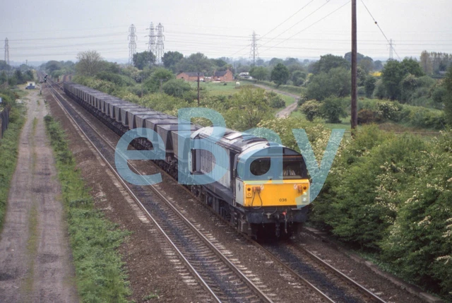 35MM RAILWAY SLIDE of Class 58 58036 @ Stenson Junction - Copyright to ...