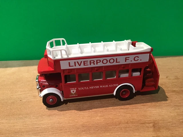 LLEDO VERY RARE Open Top Bus - LIVERPOOL FOOTBALL CLUB - Anfield Road £ ...