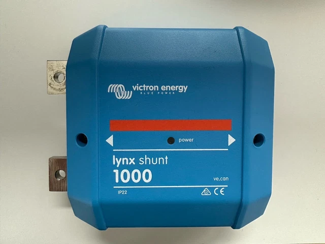VICTRON ENERGY LYNX Shunt VE.Can busbar w/ main system fuse & battery ...