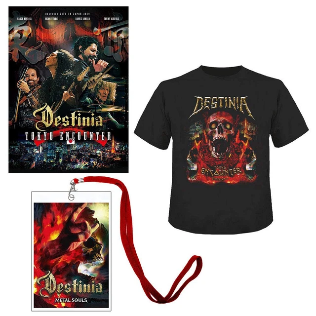 DESTINIA - TOKYO ENCOUNTER [Disco Blu-ray + 2CD + T-shirt + Replica ...