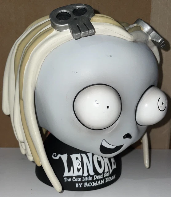 LENORE THE CUTE Little Dead Girl Coin Bank Piggy Bank Roman Dirge ...