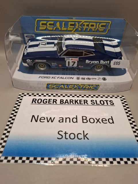 SCALEXTRIC C3923 FORD XC Falcon Bathurst Bryan Byrt #17 DPR Lights 1/32 ...