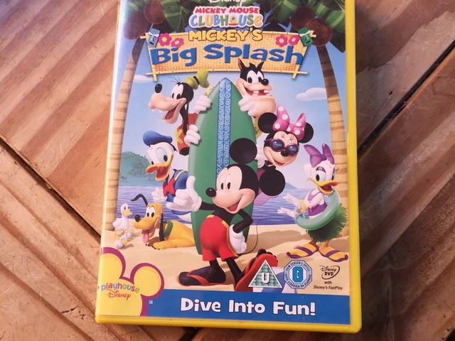 DISNEY MICKEY MOUSE Clubhouse - Mickey's Big Splash (UK DVD) £1.75 ...