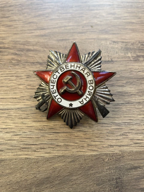 USSR SOVIET UNION Order of the Patriotic War Russian medal £55.32 ...