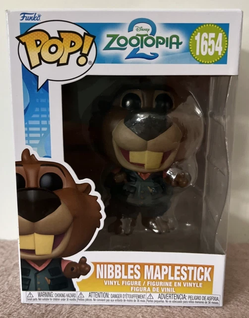 DISNEY - ZOOTOPIA 2 - 1654 Nibbles Maplestick - Pop! Vinyl Figure $22. ...