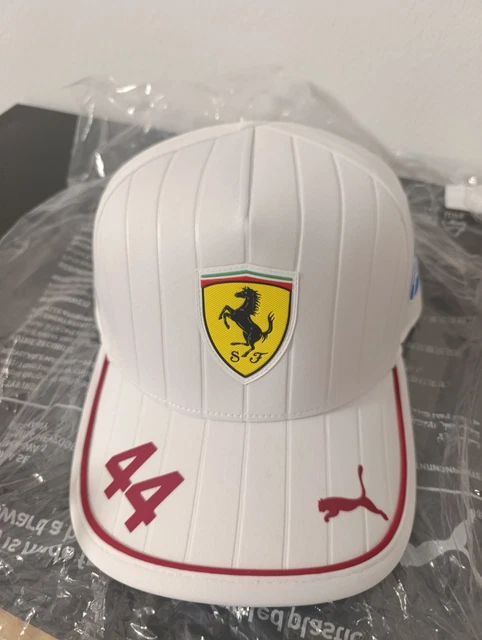 PRO ATHLETE HAMILTON F1 Ferrari MIAMI 2025 DRIVER Cap Hat Not For Sale ...