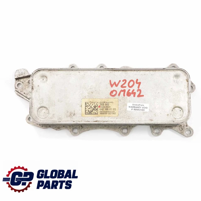 SCAMBIATORE DI CALORE Mercedes W204 W212 OM642 Radiatore olio diesel ...