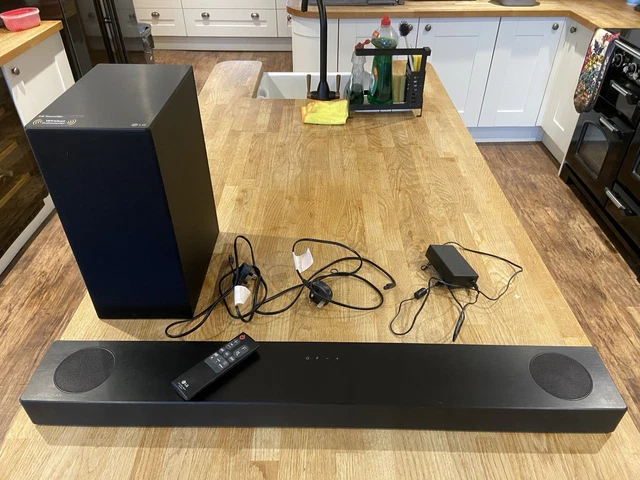 LG WIRELESS SOUNDBAR SN7Y and Subwoofer SPN5B-W £83.90 - PicClick UK