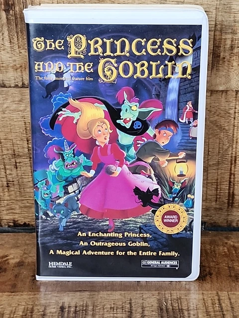 THE PRINCESS AND the Goblin VHS Tested/Works. 1994 Clamshell $10.99 ...