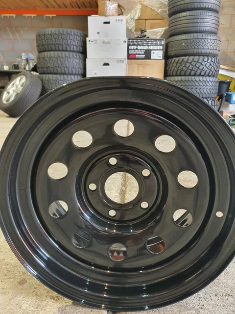 1 X TUFF Torque Modular Steel Wheels Wheel 16" x 8" fit a Land Rover ...