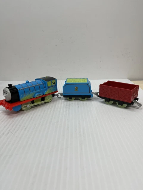 THOMAS & FRIENDS Edward TrackMaster Motorized Train Engine Glow In The ...