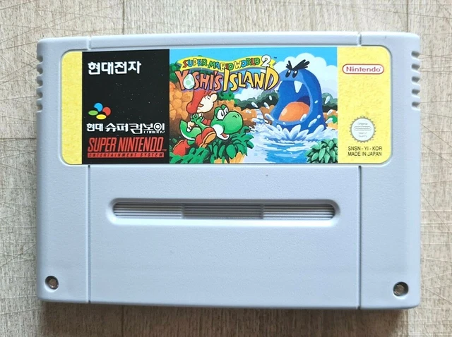 SUPER MARIO WORLD 2 Yoshi's Island - Nintendo Super Nintendo SNES - KOR ...