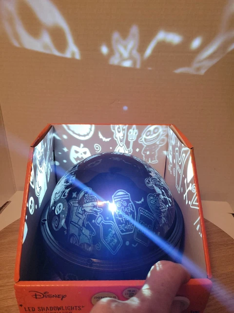 DISNEY TIM BURTON'S The Nightmare Before Christmas LED ShadowLight ...