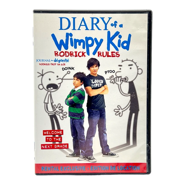 DIARY OF A Wimpy Kid Rodrick Rules (DVD, 2011) Devon Bostick Family ...