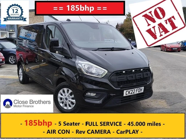 2022 FORD TRANSIT Custom 2.0 EcoBlue Limited Crew Van L2 H1 - 185bhp ...