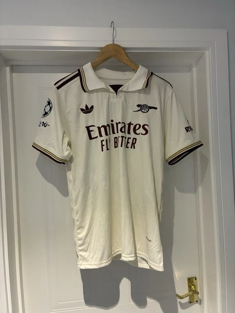 ARSENAL ADIDAS THIRD Kit 25/26 M Gyokeres No. 14 New Third Kit £44.38 ...