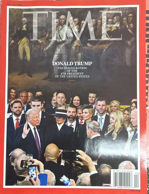 TIME MAGAZINE FEB.10. 2025 | Donald Trump | He's Back $29.79 - PicClick AU