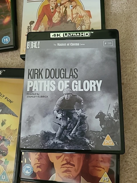 PATHS OF GLORY Blu Ray. In 4k Box. EUR 14,18 - PicClick IT