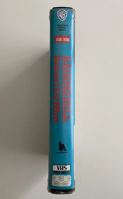 RAGING BULL [VHS] Warner Video Big Box Ex-Rental Tape Scorsese De Niro ...