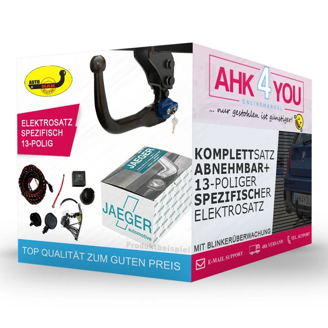 GANCIO GANCIO AUTO per VW T7 bus box Multivan dal 21 verde abn + 13 ...