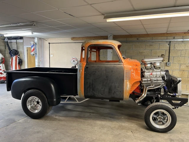 1953 CHEVROLET 3100 350 Supercharged Gasser Project Hot Rod American ...