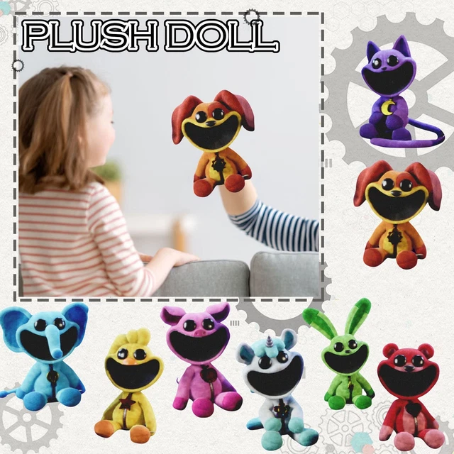 Smiling Critters Figure Plush Doll Catnap Hoppy Hopscotch Monster Doll