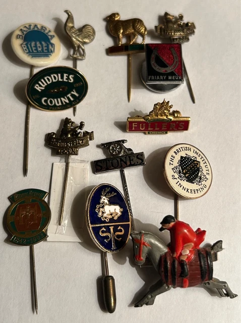 BEER BREWERY PIN Badges £12.00 - PicClick UK