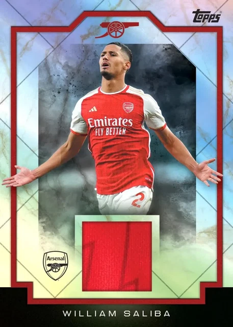 2023-24 TOPPS ARSENAL Set Squadre Scatola (30 Carte) 1 Autografo ...