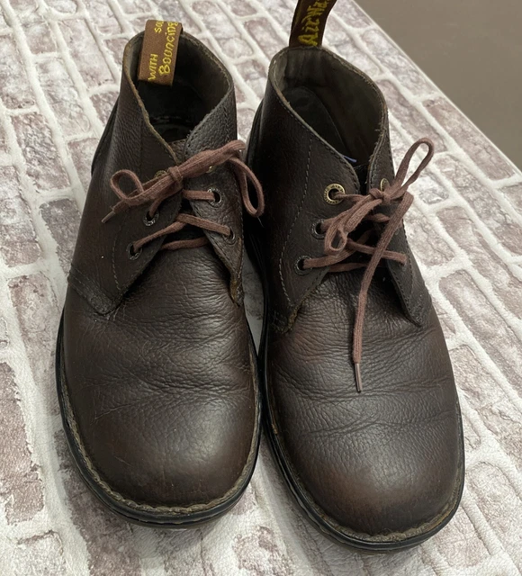 DOC MARTENS BROWN Sussex Work BOOTS Chukka Leather Mens 11 UK 10 Non ...