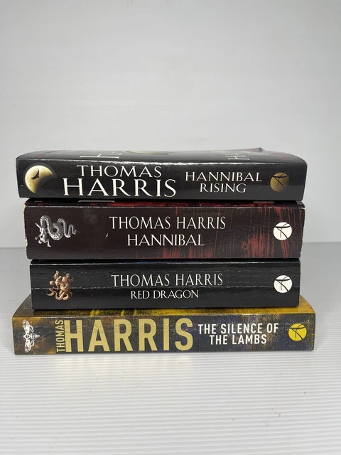 HANNIBAL LECTER SERIES Collection Of 4 Books Thomas Harris Pb Novels ...
